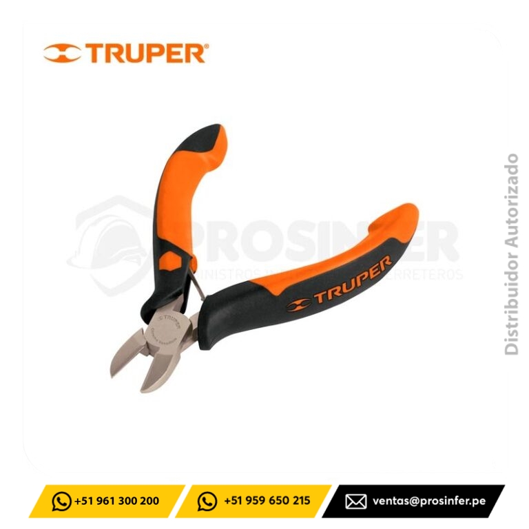 Mini alicate de corte diagonal 4" Truper 17367 en Perú - Prosinfer