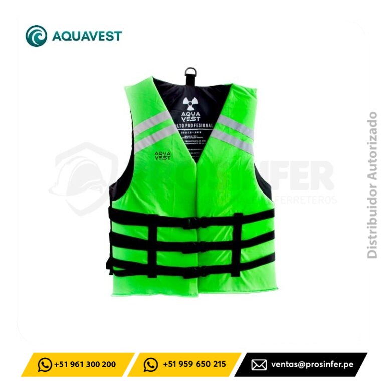 Chaleco Salvavidas Explorer Verde Aquavest en Perú - Prosinfer